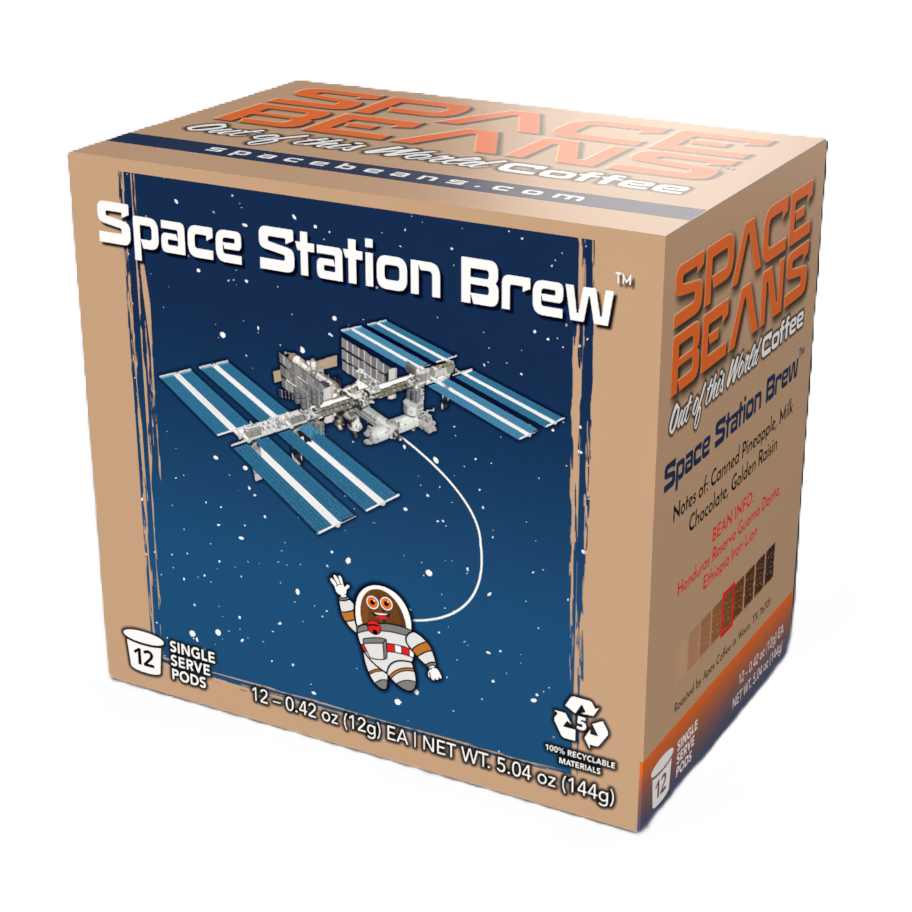 Space Station Brew (12-Pack Single Serve Pods) – Space Beans Coffee